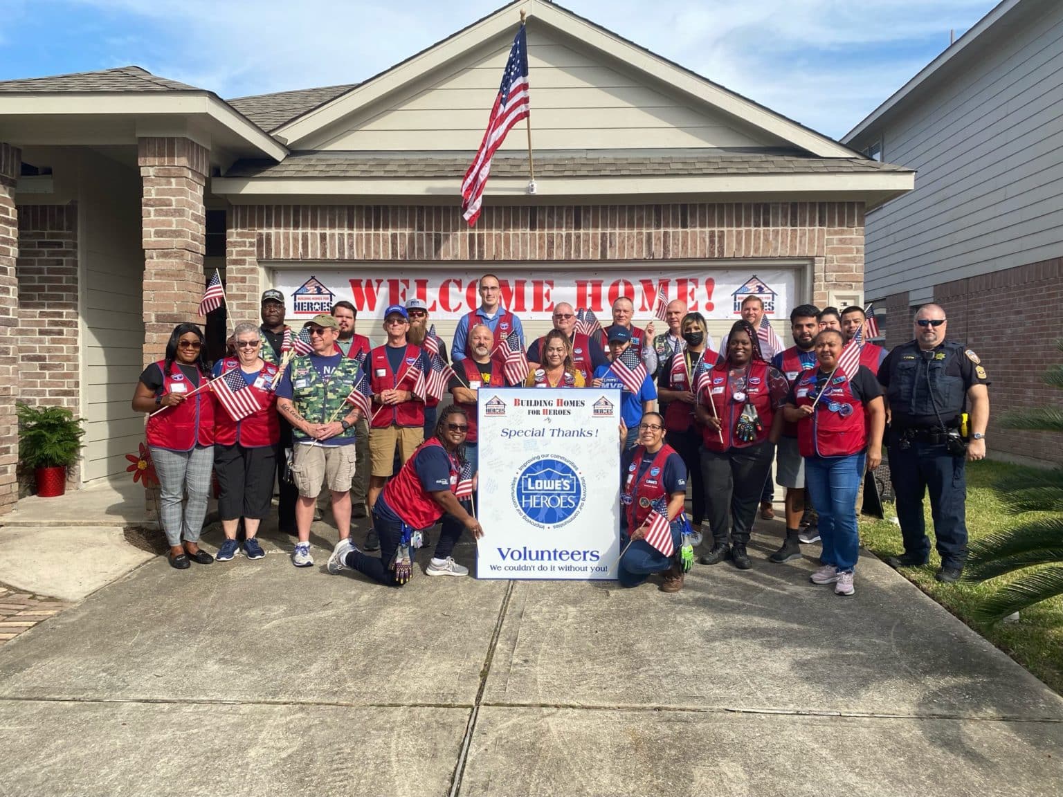 Lowe’s Round Up for Charity | Building Homes for Heroes Inc