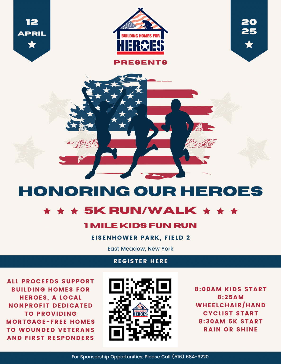 Honoring Our Heroes 5K Run/Walk | Building Homes for Heroes Inc